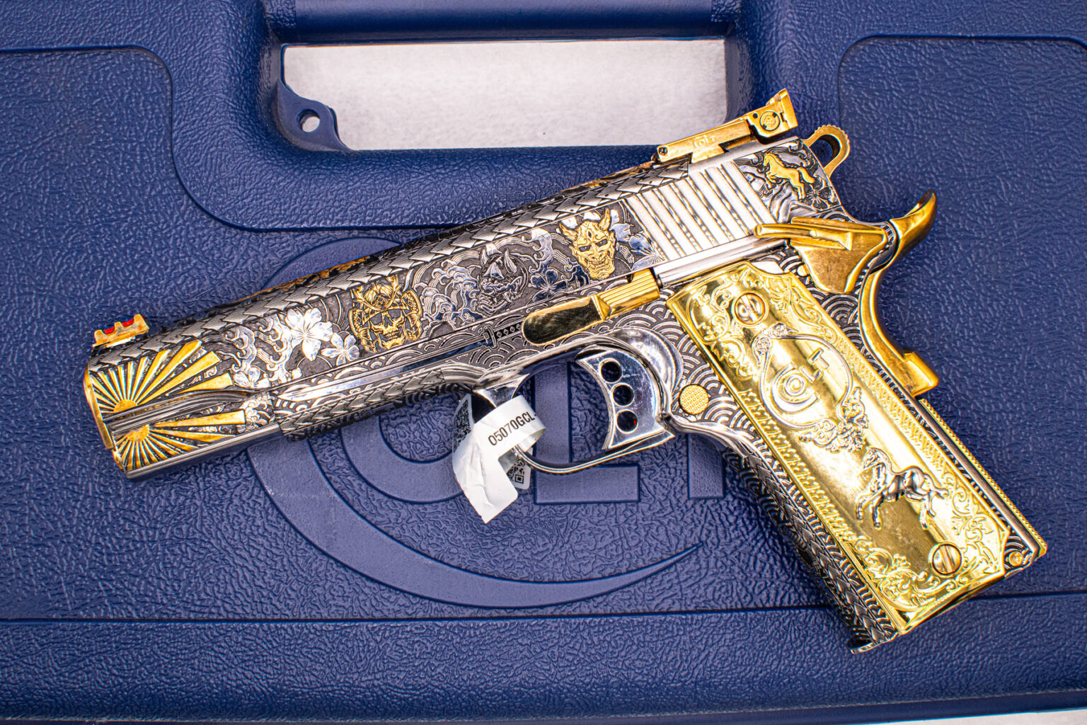 Colt 1911 45 ACP – American Golden Weapons Inc