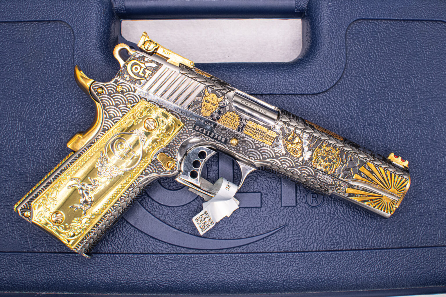 Colt 1911 45 ACP – American Golden Weapons Inc